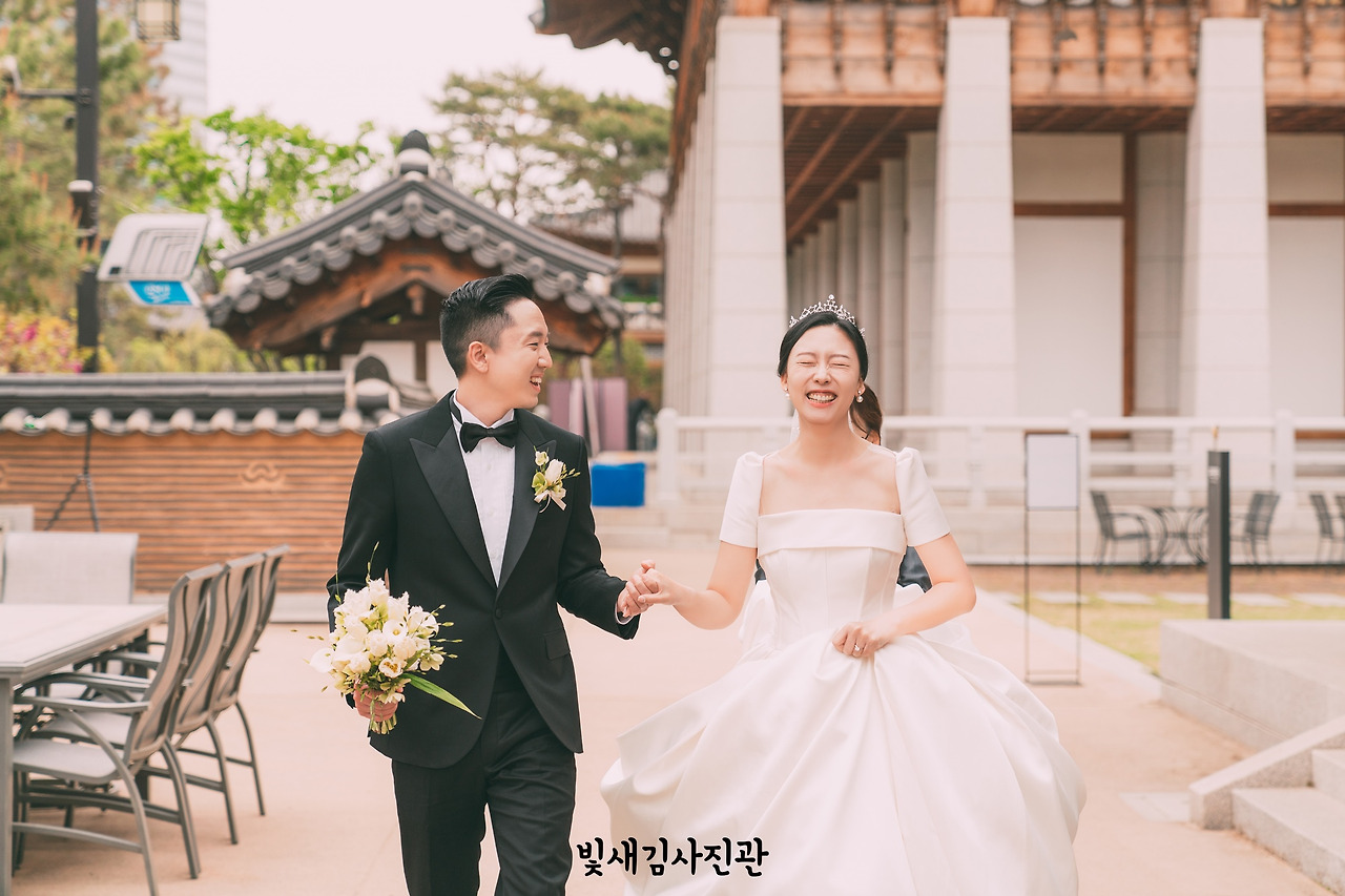 송도 경원재 앰버서더 한옥웨딩 결혼예배 본식스냅 빛새김