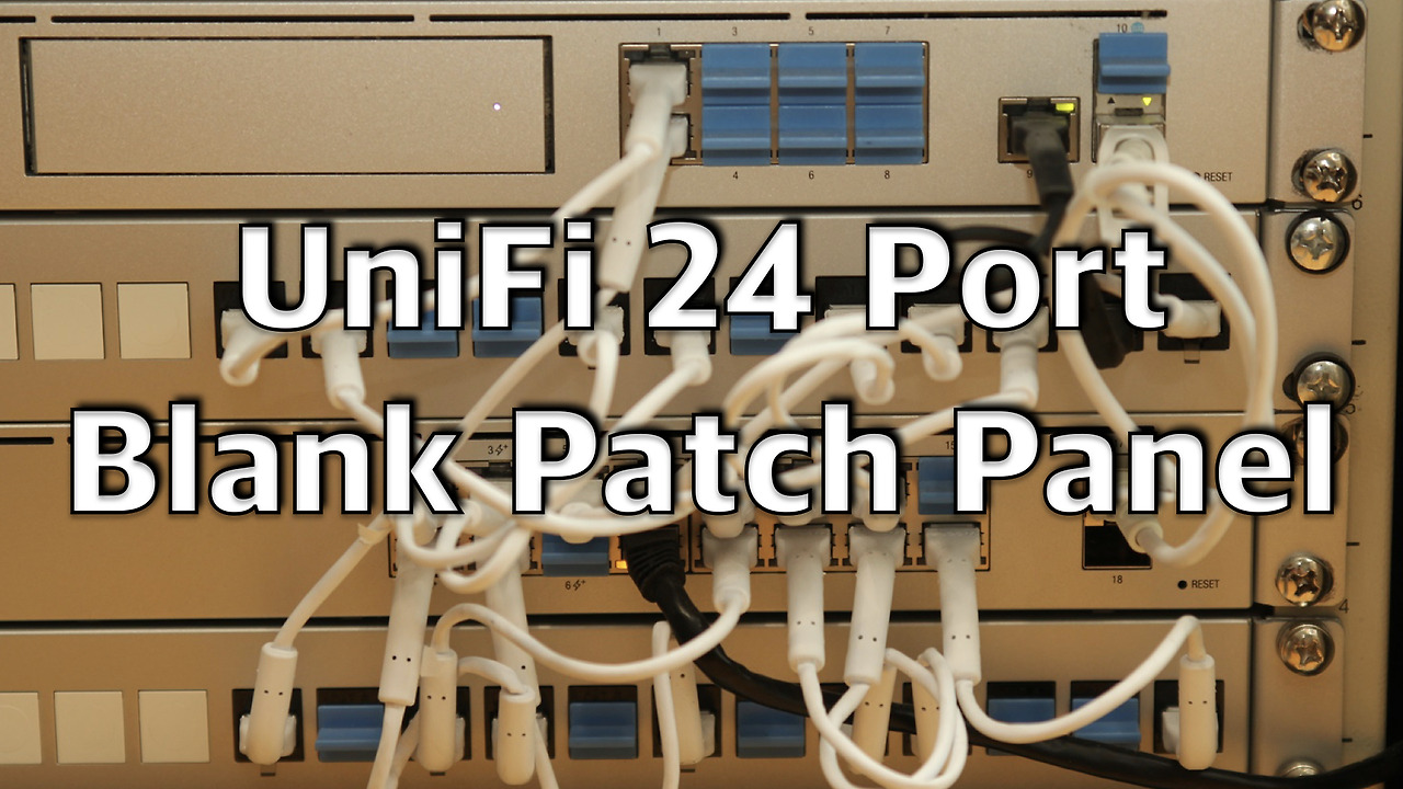 내나라 내땅 내두발로 :: UniFi 24 Port Blank Patch Panel