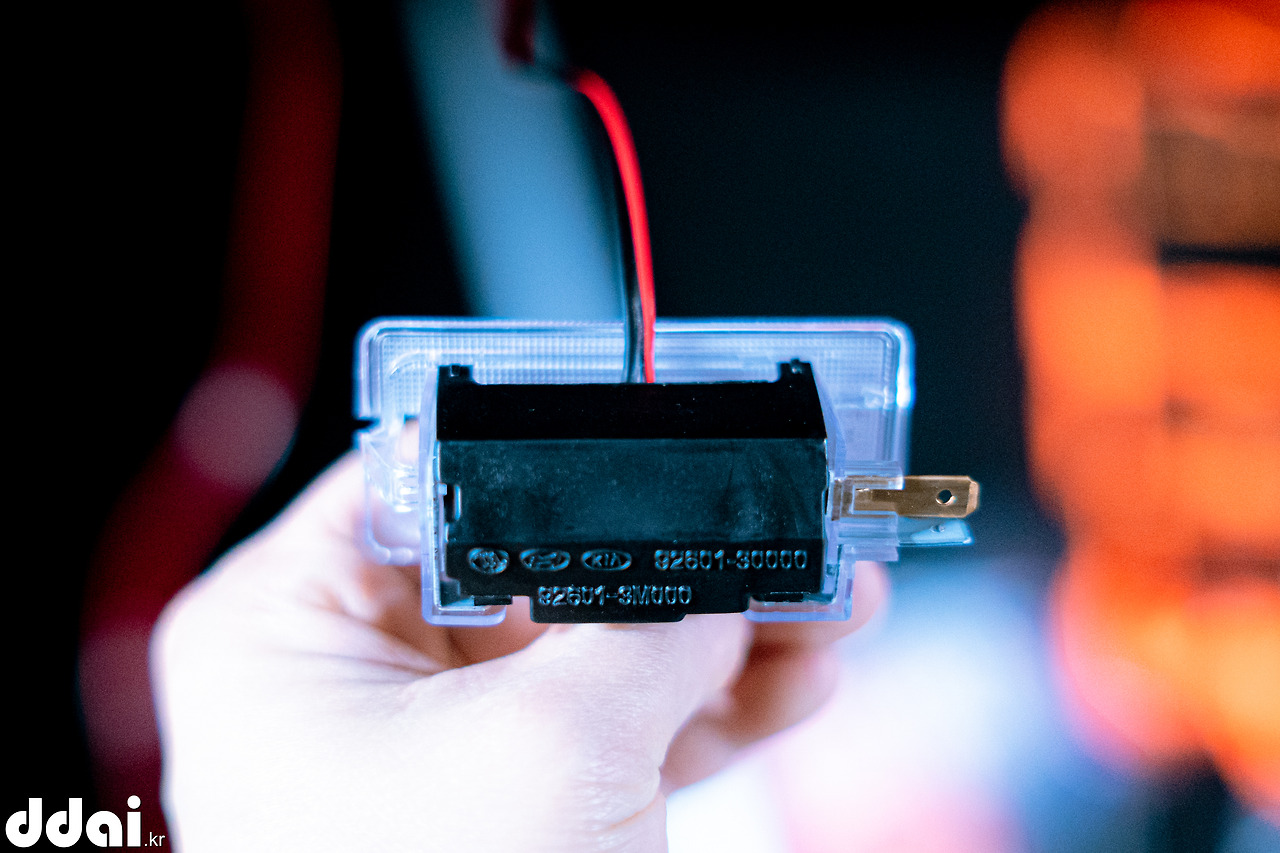 K5 DL3 후미등 LED바 설치, 우산걸이