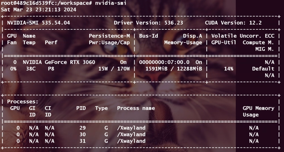 WSL2: nvidia-container-cli mount error, libnvidia-ml.so.1: file exists: unknown