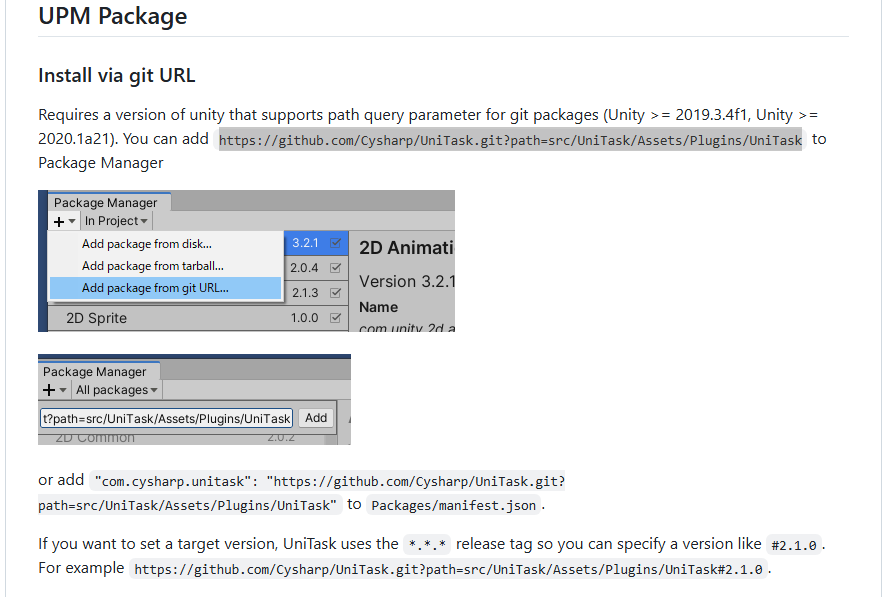 [Unity] UniTask 유니티 비동기 프로그래밍