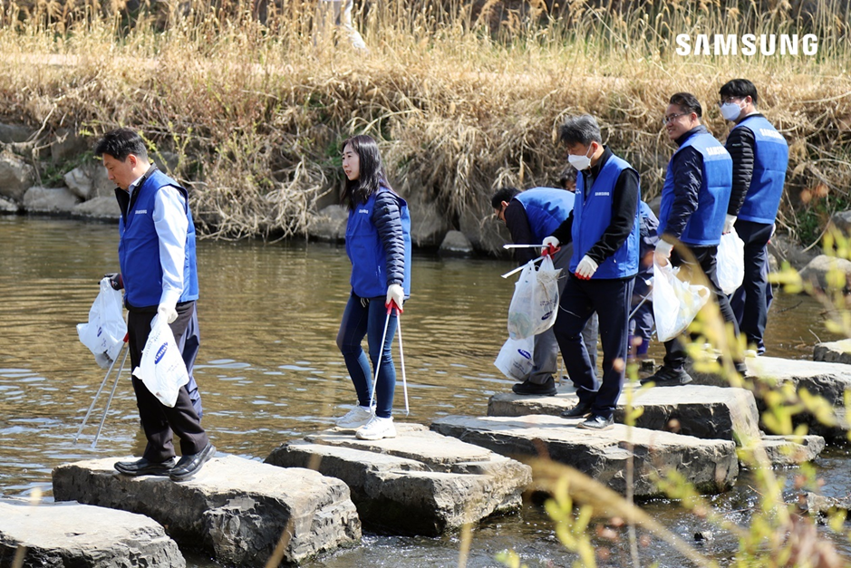 삼성디지털시티 수자원 보전 활동을 통해 지구환경보존에 기여하다 ‘2023년 세계 물의 날 기념행사의 현장 속으로