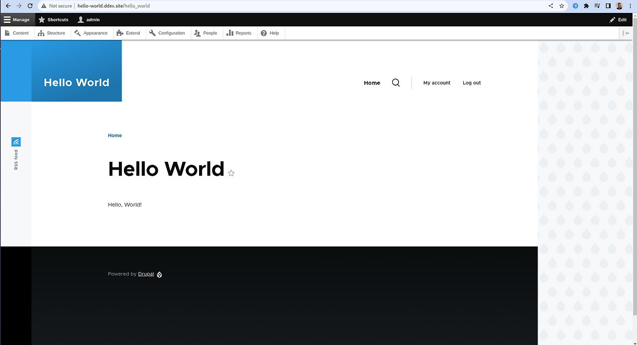 Drupal custom module(최종) 두루팔 사용자 정의 모듈 생성