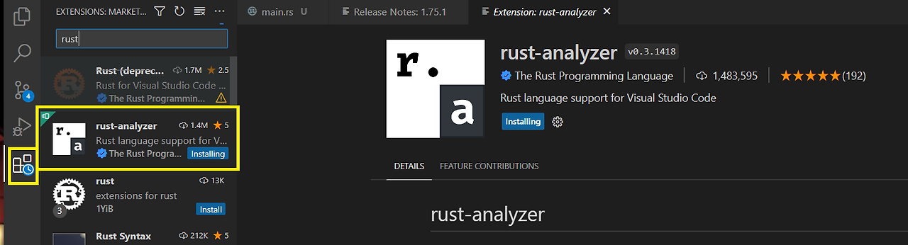 kjun.kr (kjcoder.tistory.com) :: [Rust] Rust with Visual Studio Code