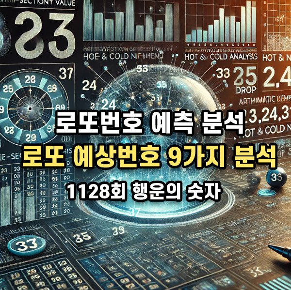 로또 1128회 당첨번호 예상 고정수 확률 높은 로또번호 예측 분석하고 1128회 로또 예상번호 9가지 분석법 선택으로
