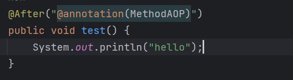 [AOP] Annotation 사용