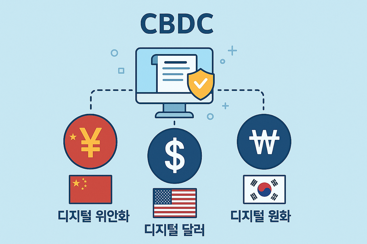 중앙은행 디지털화폐cbdc 언제 실현되나 한국 Vs 중국 Vs 미국 현황 비교 경제 센스 연구소