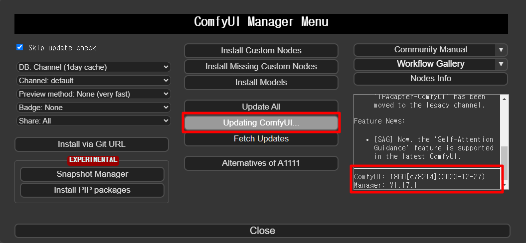 ComfyUI를 위한 유용한 정보