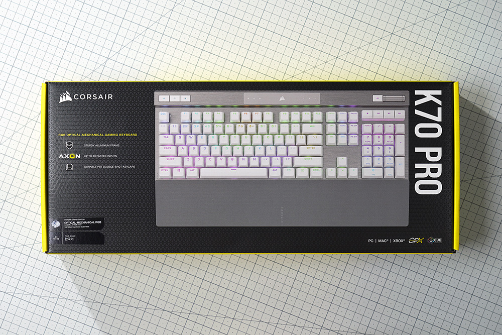 커세어 K70 Rgb Pro Opx 게이밍 기계식 키보드 추천 리뷰