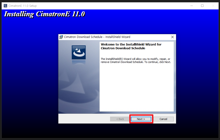 Cimatron E11 설치 방법 시마트론 인증 :: 시마트론 E11