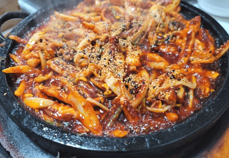 남원 3대 오징어볶음