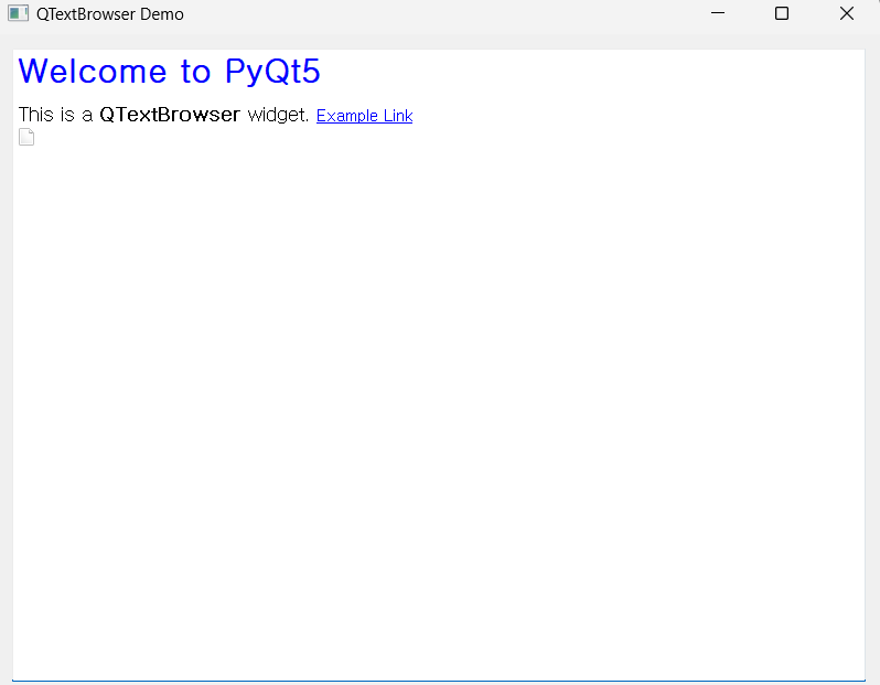 PyQt5 QTextBrowser 사용법 가이드