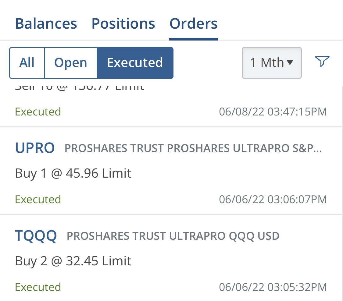 [6월 투자] BMO.TO 일부 매도 & TQQQ, UPRO, PPL.TO, XEG.TO 매수