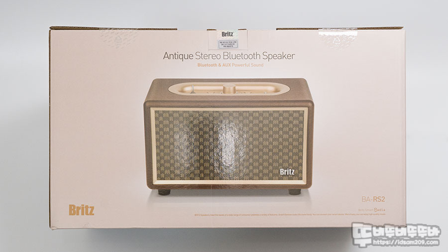 레트로 감성 뿜뿜 Britz BA-RS2 블루투스 스피커