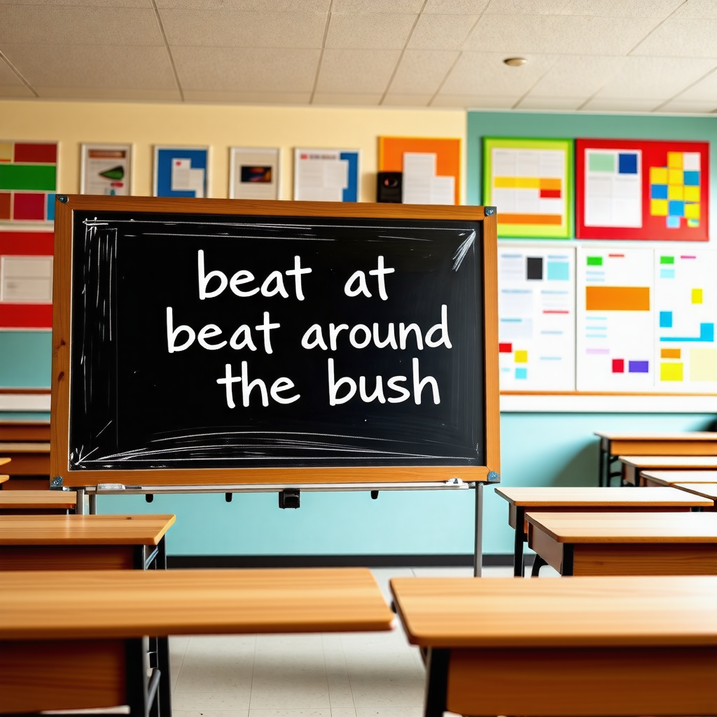 영어 표현 'Beat Around the Bush'의 의미와 사용법 소개