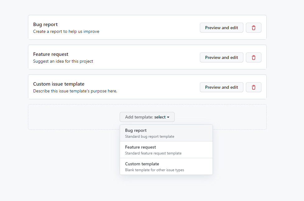 Github 이슈, PR 템플릿 및 label 간단 복사 방법