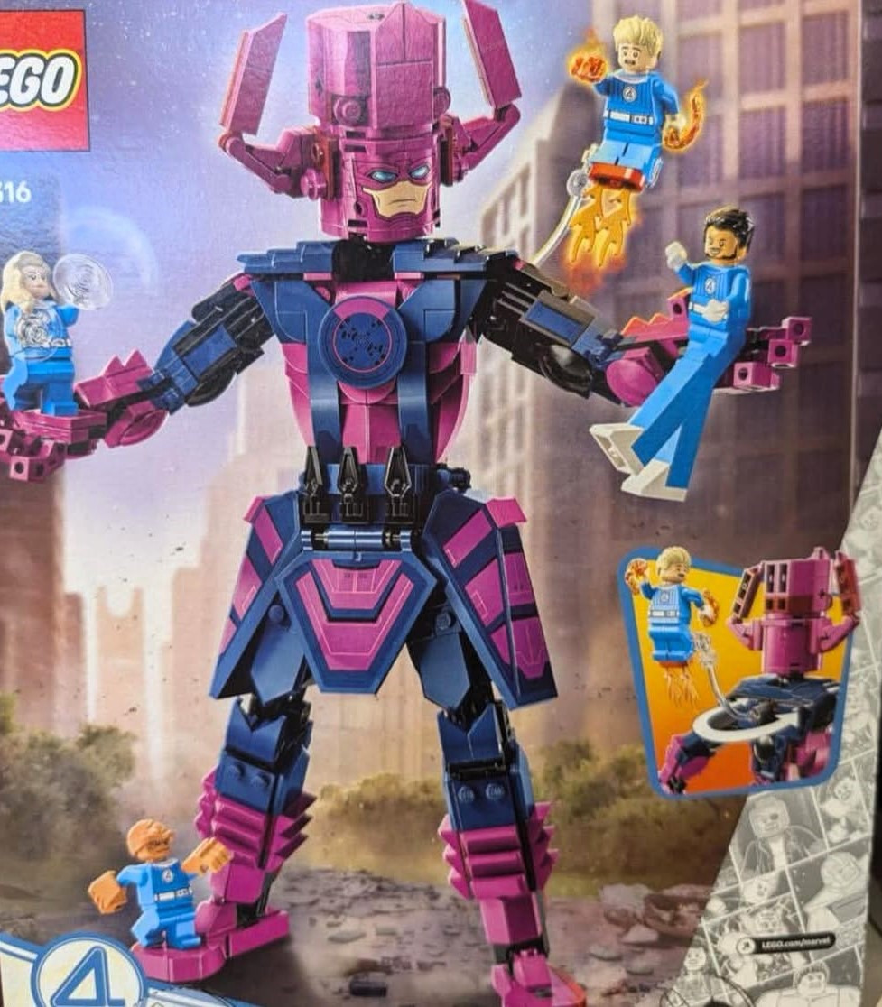 First Look at LEGO 76316 Fantastic Four vs. Galactus :: ChamBrick