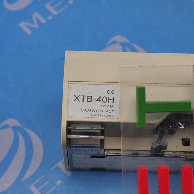 XTB-40H [PLC] SAMWON ACT INTERFACE TERMINAL BLOCK XTB 40H ㈜엠이티 산업 자동화 장비 수리 판매 전문