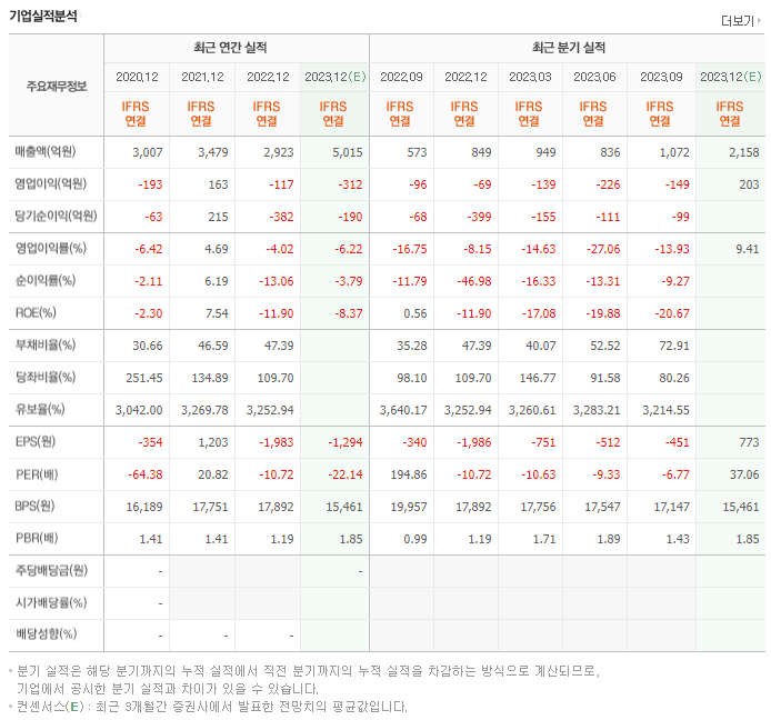 자화전자 주가 분석 및 미래 전망 실적 분석
