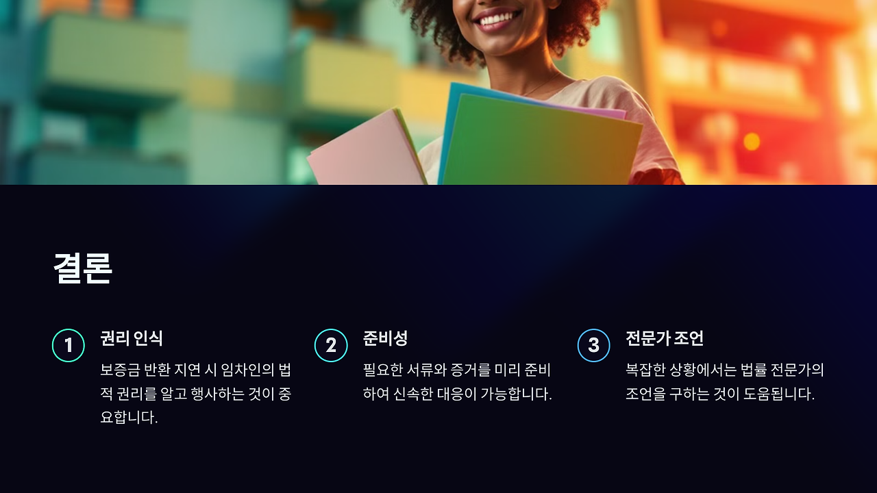 보증금 반환 지연 이자 계산법과 청구 방법