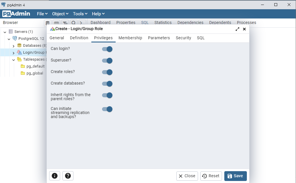 PostgreSQL 설치 및 세팅 & pgAdmin 사용법 - Windows