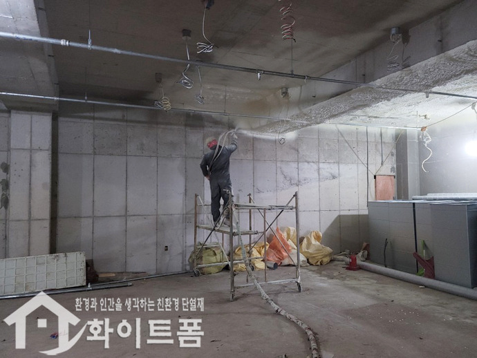 인천광역시 신축 관광호텔 단열시공2 친환경 단열재 화이트폼수성연질폼 수성연질우레탄폼