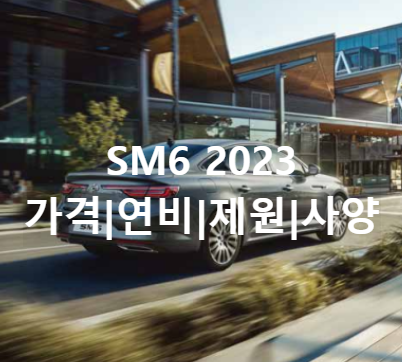 SM6 2023년형 가격표 | 제원 | 연비 | 사양