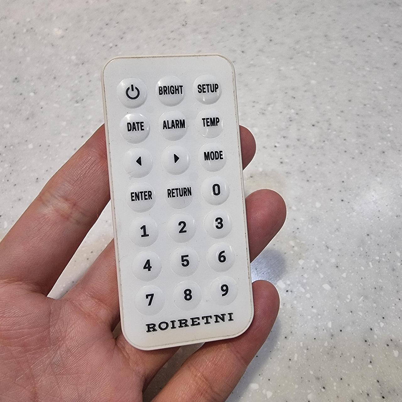 로이레트니 Roiretni Led 벽시계 테이블시계 밝기설정 방법 사용설명서 다운로드