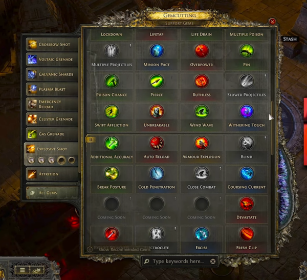 패스 오브 엑자일 2 (POE2) - 초보자를 위한 젬 시스템 가이드