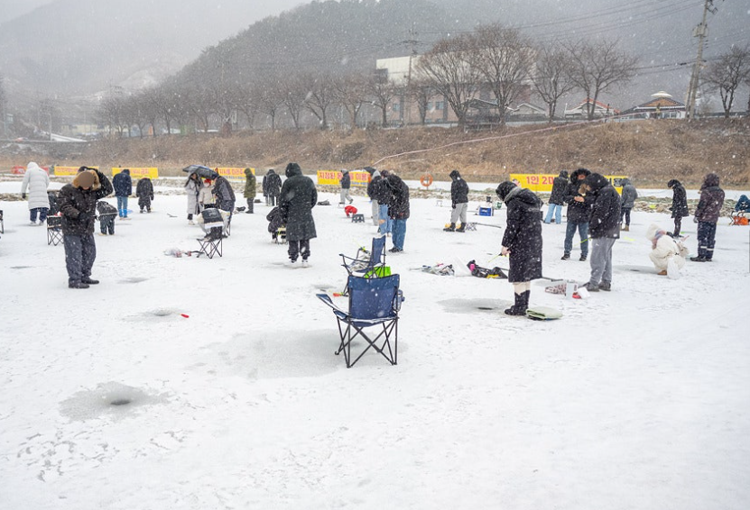 경기도 가평군 겨울축제 청평 설빙 송어빙어 축제 일정 이용요금 주차장
