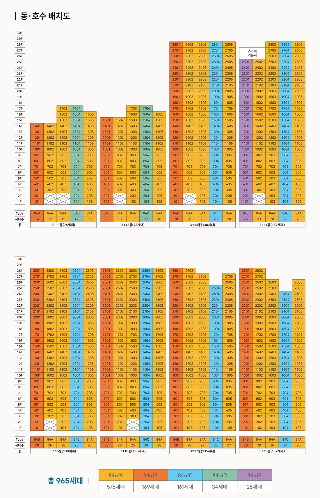 화성동탄2 A93블록 동탄호수공원 자연앤자이 보증금 전세현황 평면도 청약자격은? :: 믹스라임