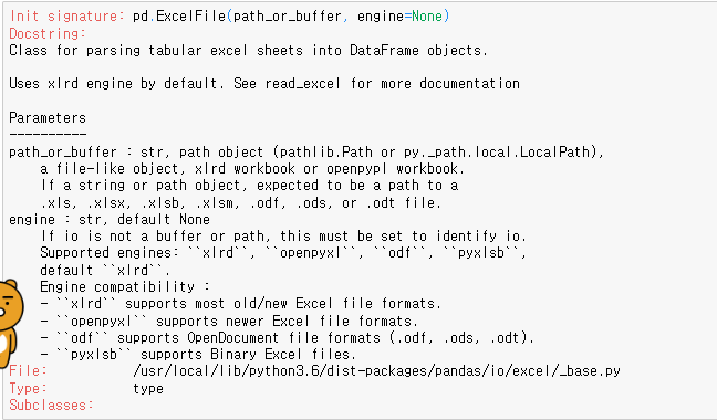[Python] Pandas ExcelFile XLRDError: Excel xlsx file; not supported