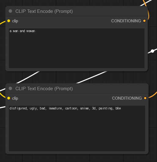 ComfyUI - 구역 분할 프롬프트