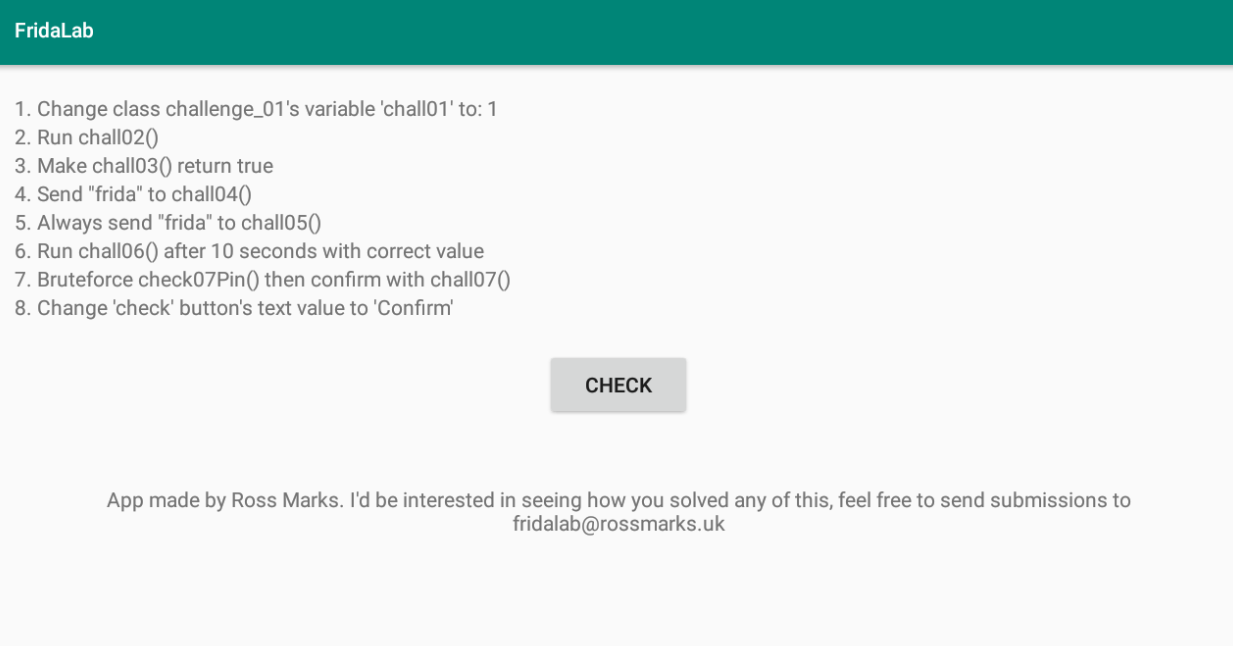 Hooking FridaLab #2 기초 Frida 사용법, FridaLab이란?
