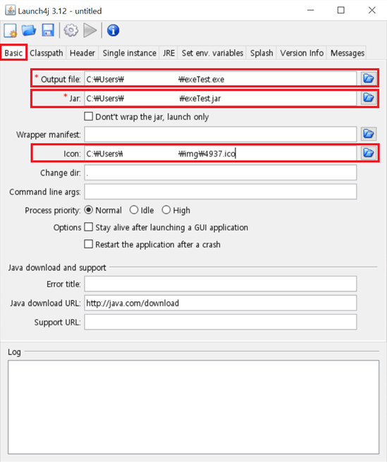 [Java] 이클립스 자바프로젝트 실행파일(.exe)로 만들기(launch4j사용)
