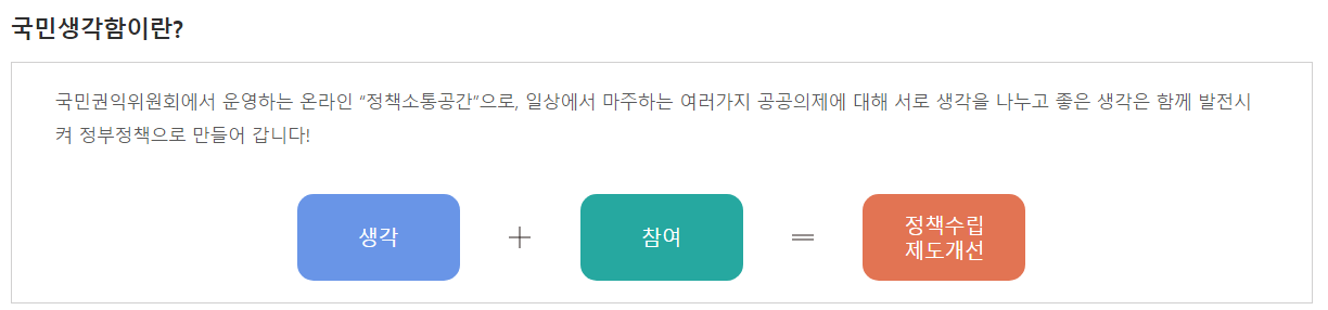 국민신문고 민원신청 처리기간 확인하기