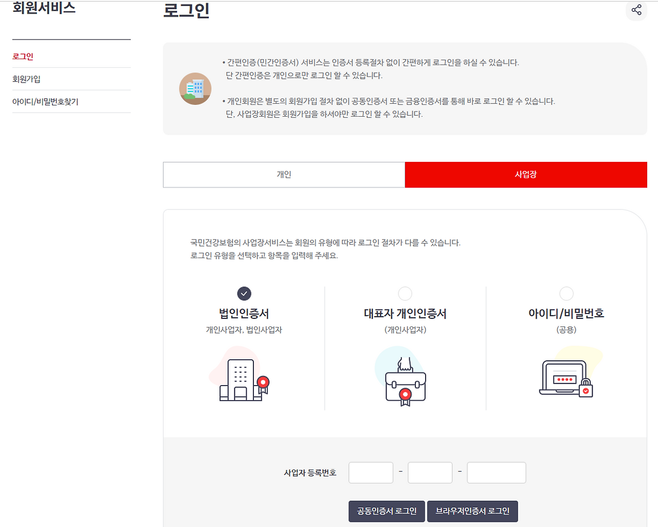법인 사업자 4대 보험 완납증명서 4대 보험 납부확인서 4대 보험 수납확인서 발급 방법