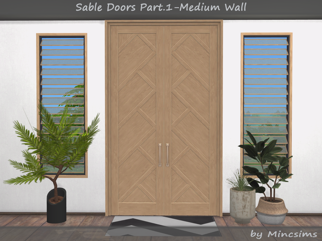 [TSR]Sable Doors Part.1 - Medium wall