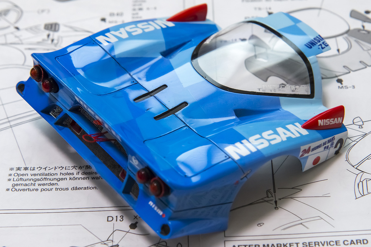 [Tamiya] Nissan R390 GT1 LM - Part 4/4