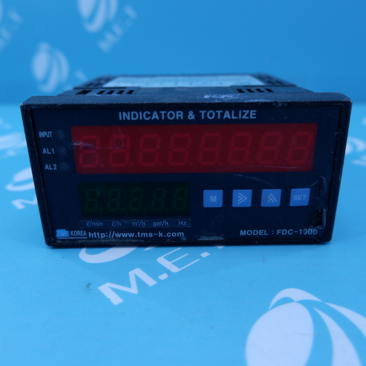 FDC-1000 [ETC CONTROLLER] TMS INDICATOR&TOTALIZE FDC 1000 ㈜엠이티 산업 자동화 ...