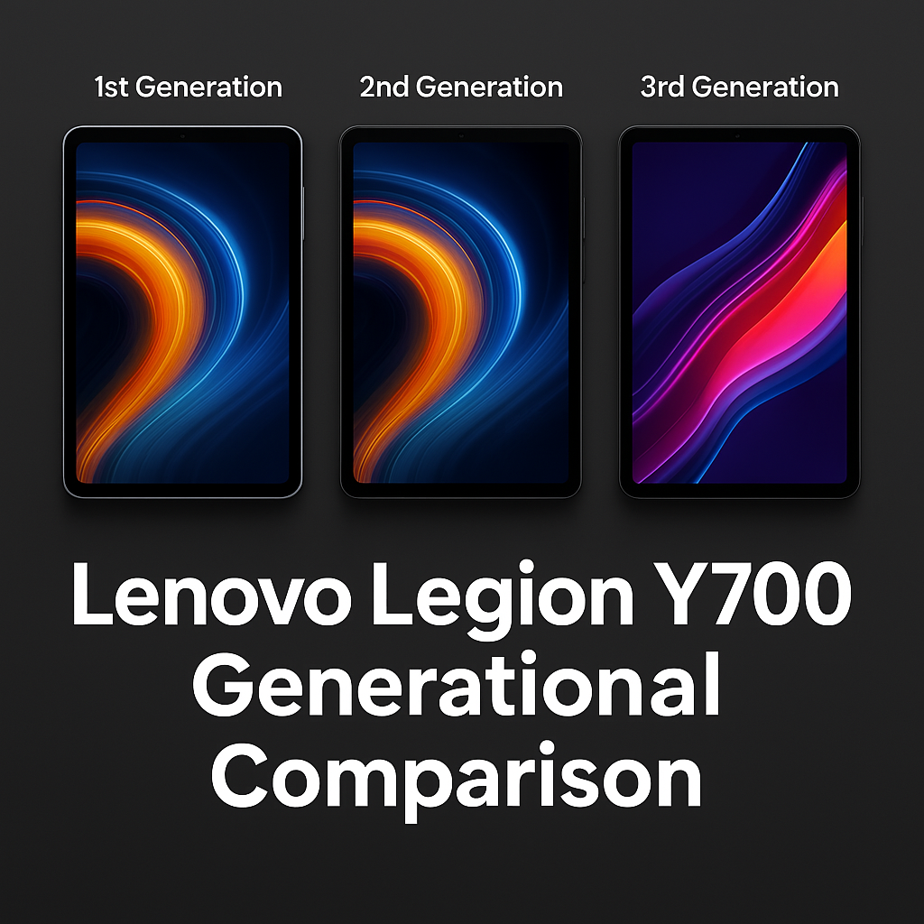 Lenovo Legion Y700 1세대 vs 2세대 vs 3세대 차이점 총정리