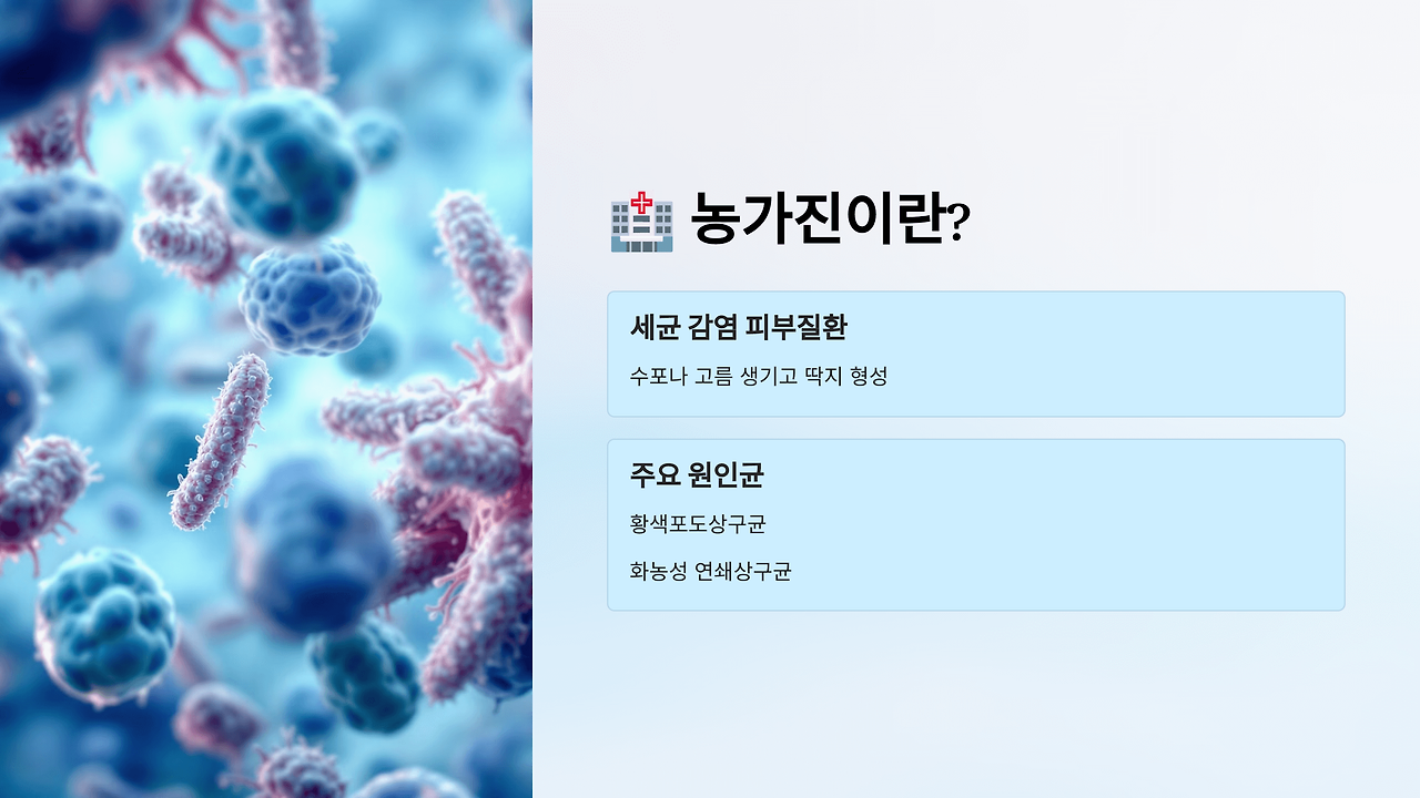 농가진 증상 원인 치료방법 법정 전염병여부와 전염성