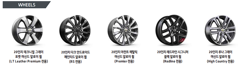쉐보레 대형 Suv 트래버스 2023 가격 연비 세금