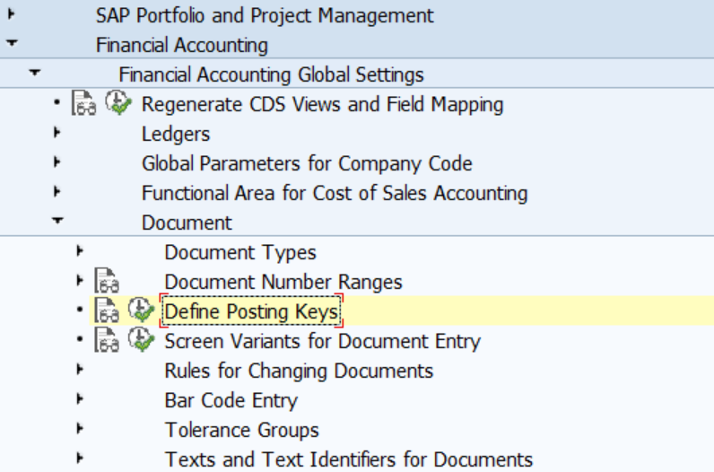 Posting Key (전기키)