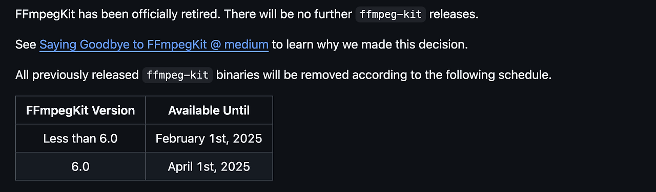 [안드로이드] ffmpeg 종료로 인한 media3 transformer 사용