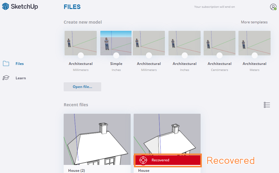 [SketchUp]스케치업 백업 파일(.skb확장자) :: illuam