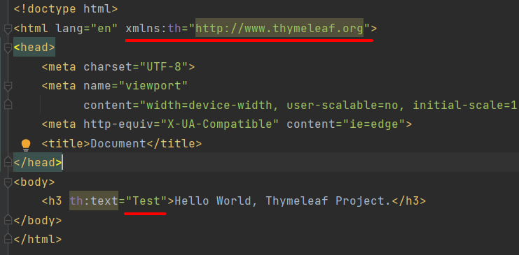 Spring Boot Thymeleaf 타임리프 사용방법 및 시작하기