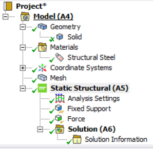 Ansys 왕초보 예제 #1 처음부터 끝까지 직접해보기 :: For engineer