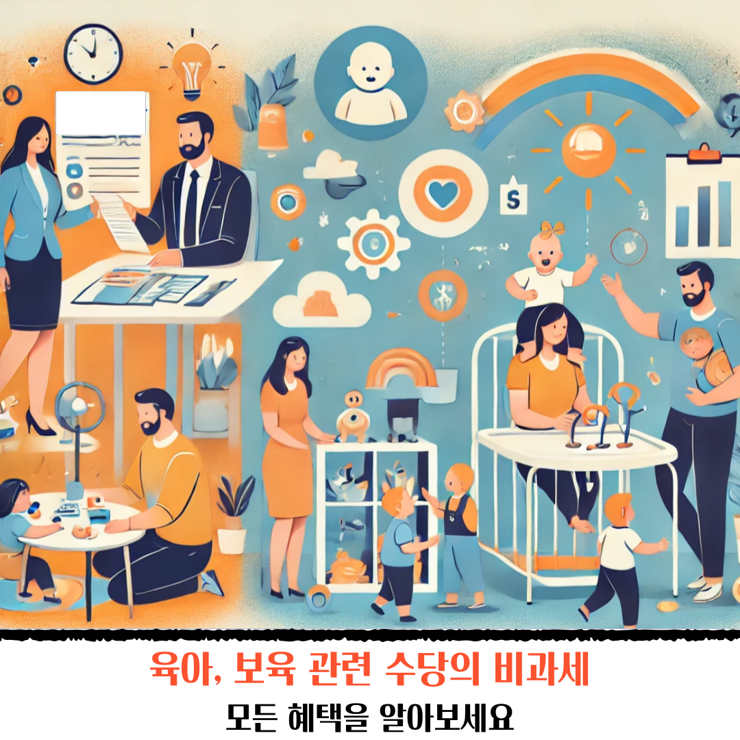 육아·보육 관련 수당의 비과세 모든 혜택을 알아보세요